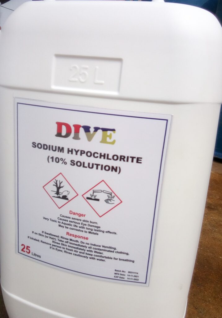 Buy Sodium Hypochlorite at ComixMen Chemical Industries