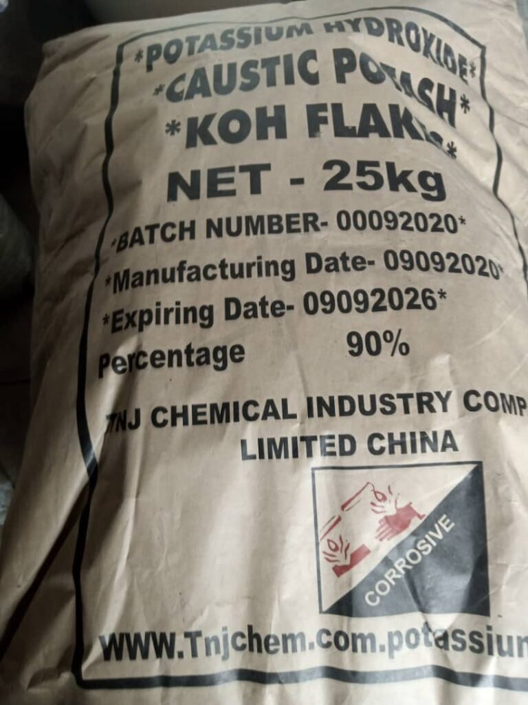 Potassium Hydroxide – Caustic Potash - ComixMen Chemical Industries
