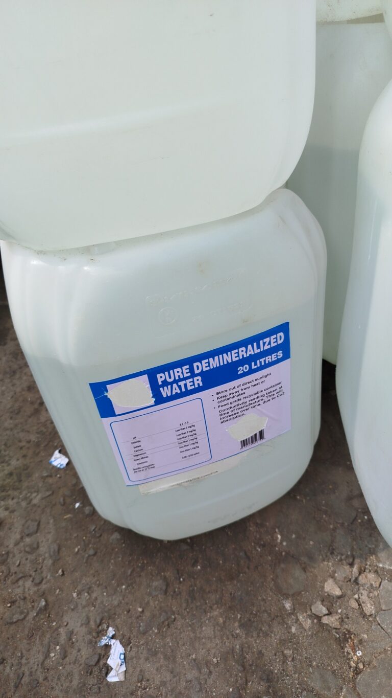Buy Demineralized Water at ComixMen Chemical Industries